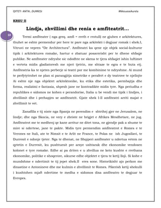 ESE QYTETI ANTIK …Durresi !! | PDF