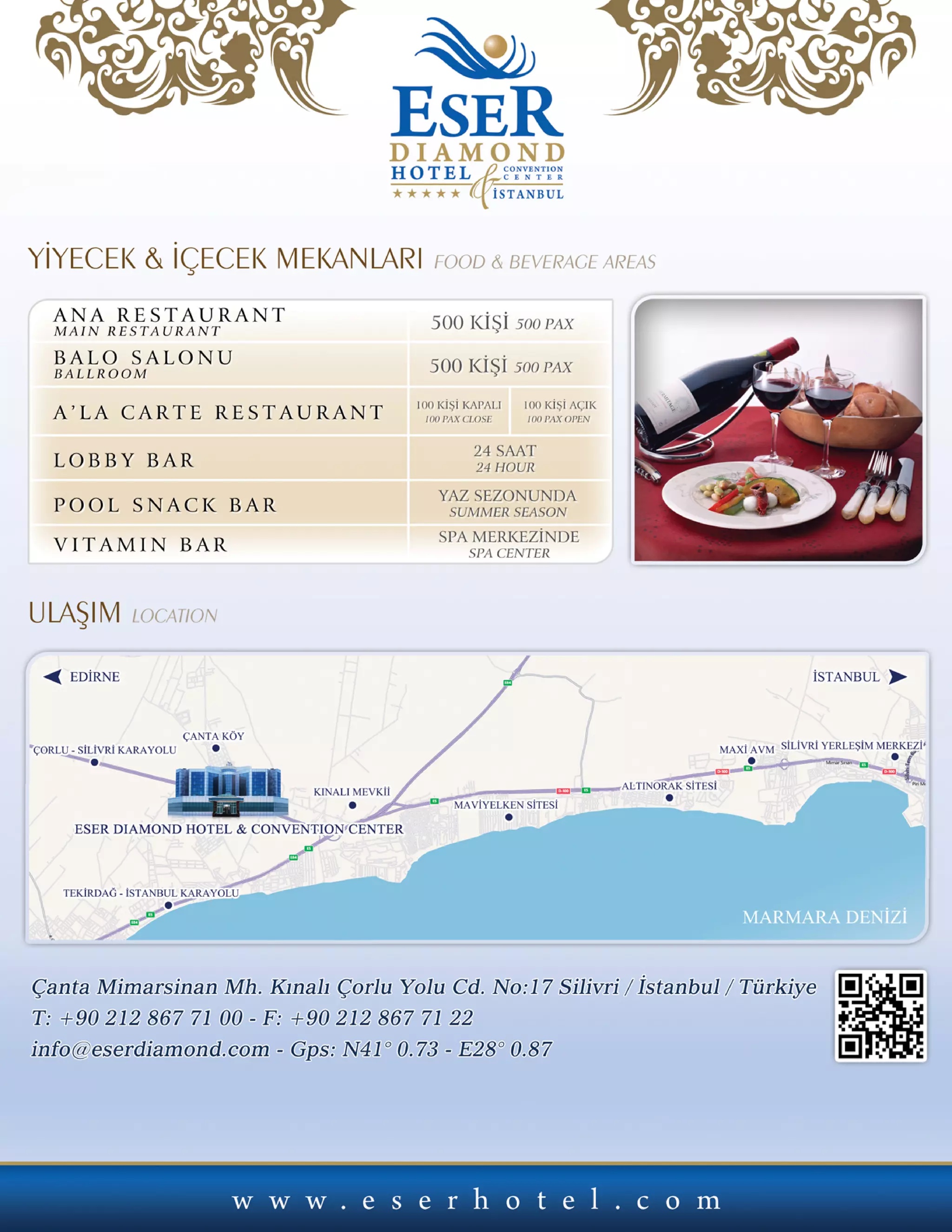 eser diamond hotel - factsheet | PDF