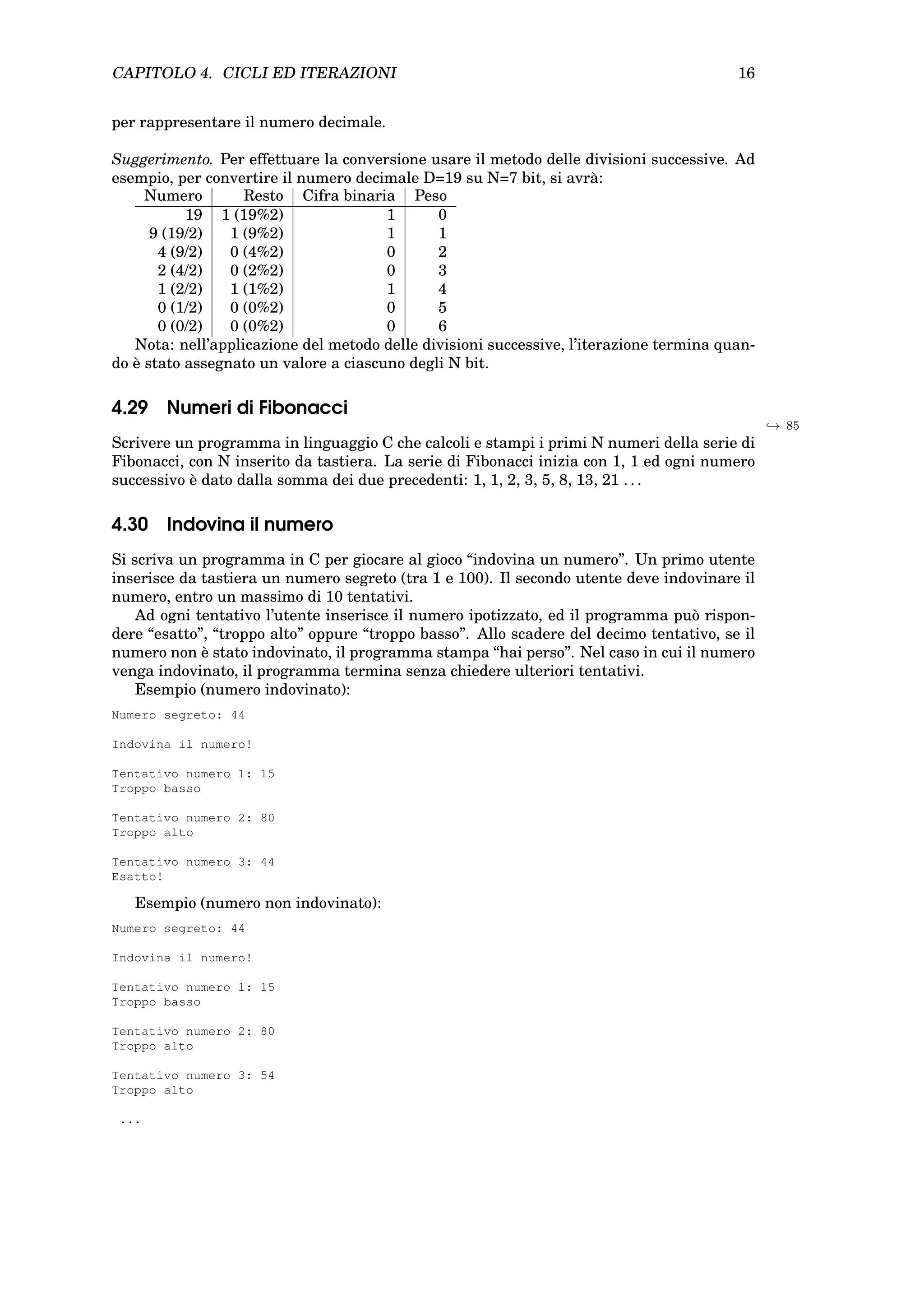 Esercizi di programmazione in C (v. 2.01) | PDF | Computing | Technology & Computing