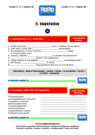 AILA Livello A1 A2 | PDF
