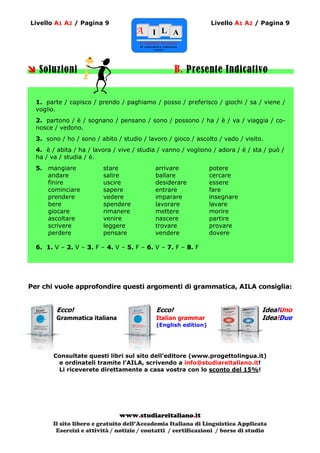 AILA Livello A1 A2 | PDF