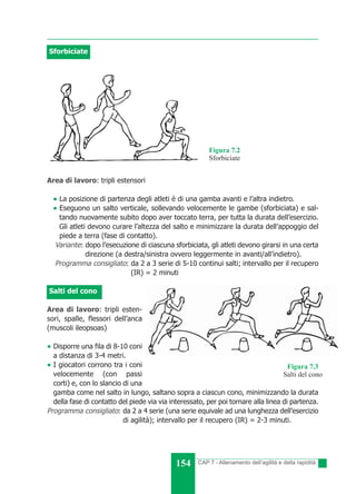 Esercizi di agilità e potenza delle gambe | PDF