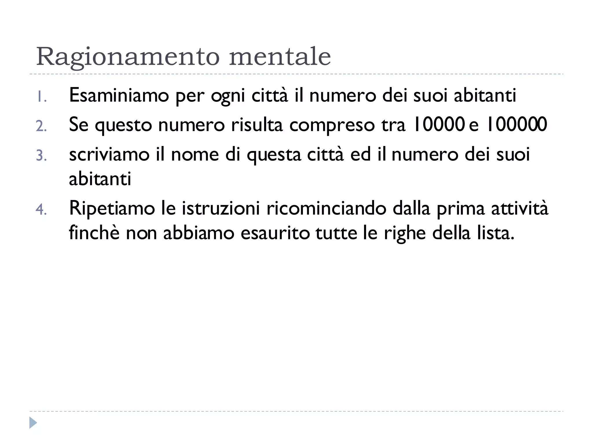 Esercizio Sugli Algoritmi | PPT