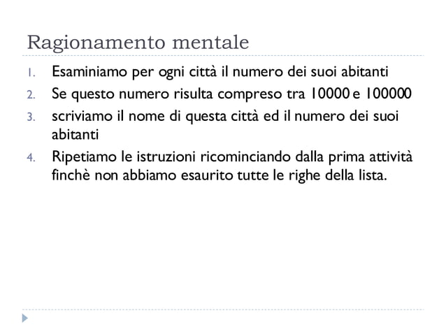 Esercizio Sugli Algoritmi | PPT