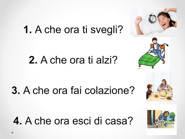 Conversazione - Esercizio 1 | PPTX