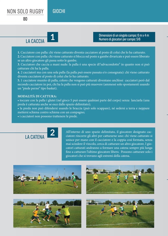 Esercizi rugby under 6 8-10-12-14 valter durigon | PDF