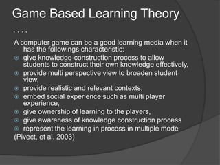 Serious games | PPTX | Educational Video Games | Video Game Genres