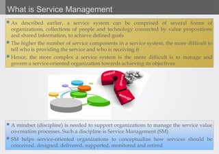 A methodology for service management and value analysis | PPT