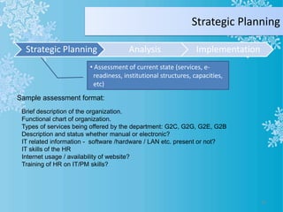 Eservices project planning | PPTX