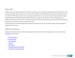 ESET India Cyber Threat Trends Report Q1 | PDF | Operating Systems ...