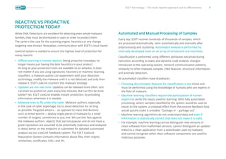 ESET Technology: The multi-layered approach and its effectiveness | PDF