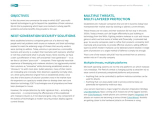 ESET Technology: The multi-layered approach and its effectiveness | PDF