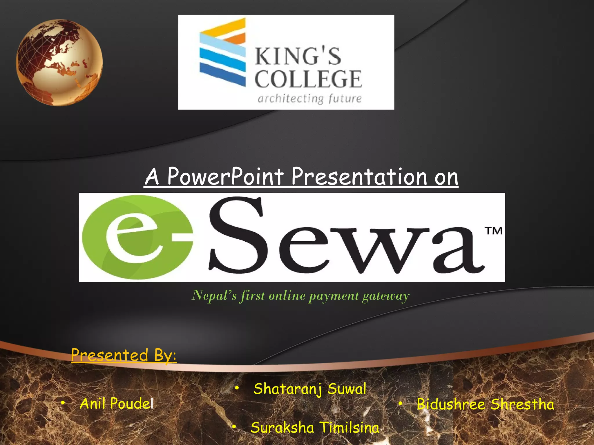 Esewa-Nepal's first payment gateway | PPT