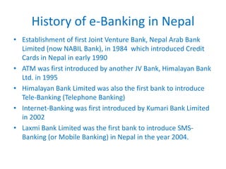 Esewa and eBanking in Nepal | PPTX