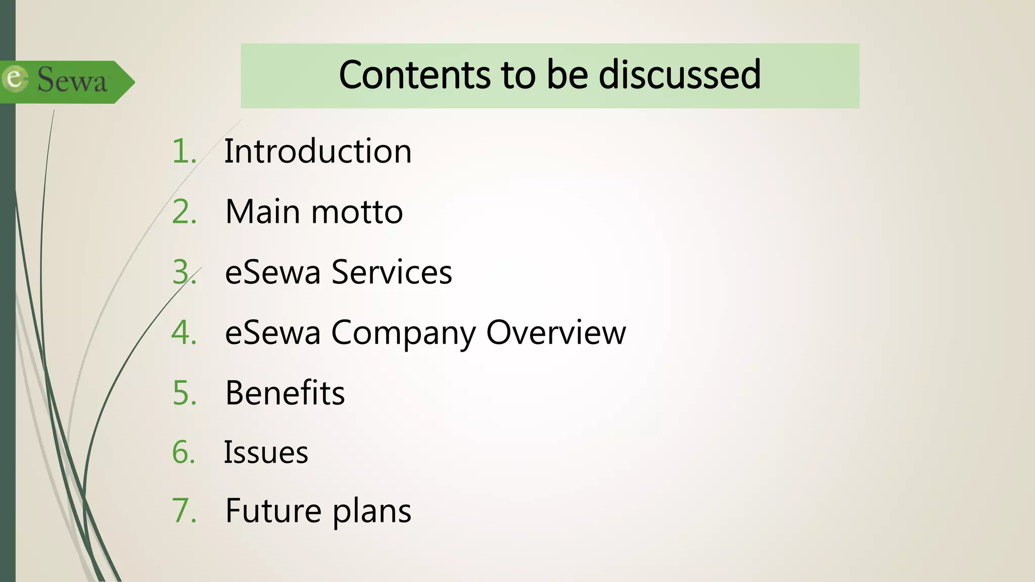 Esewa - Nepal's First Online Payment | PPTX