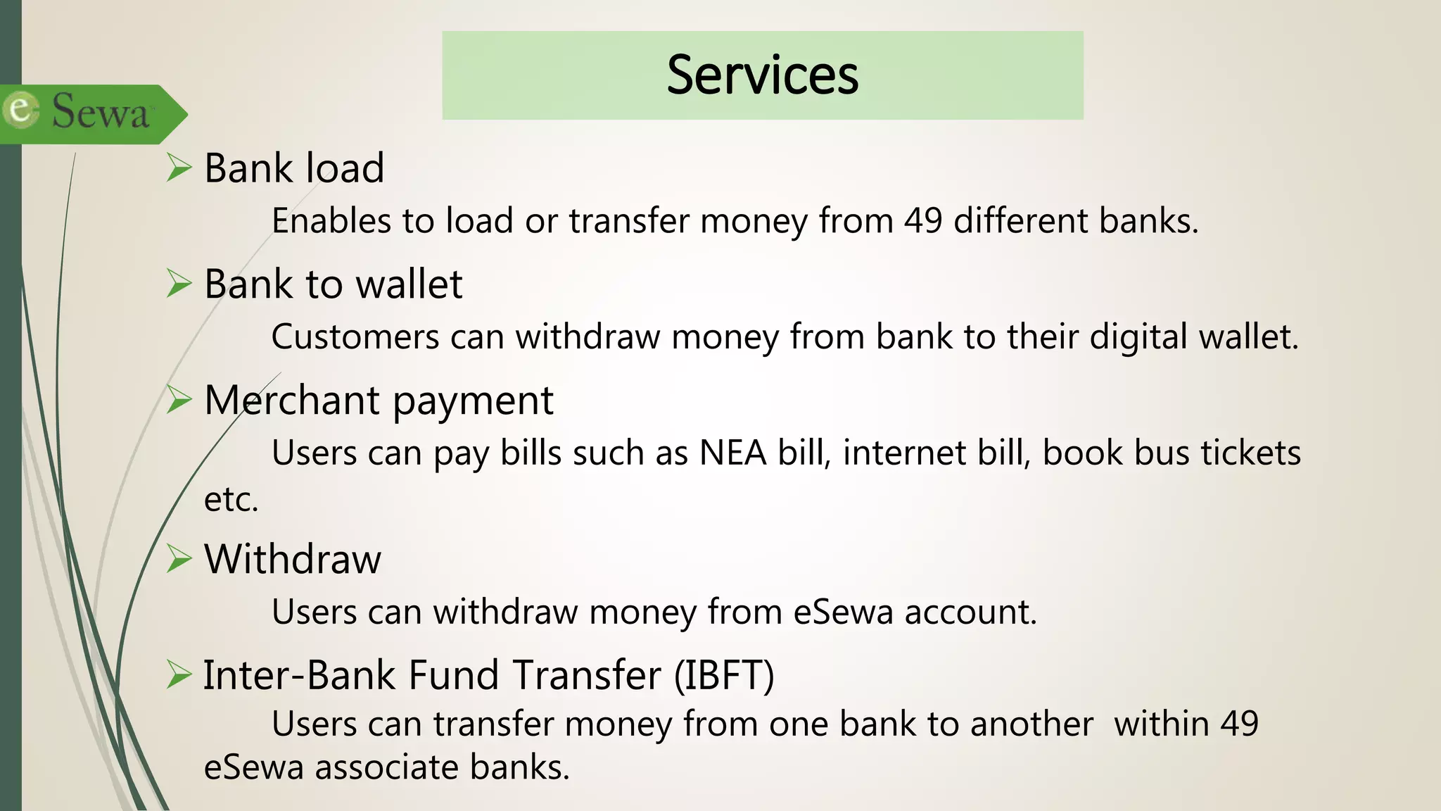 Esewa - Nepal's First Online Payment | PPTX