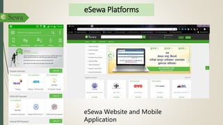 Esewa - Nepal's First Online Payment | PPTX