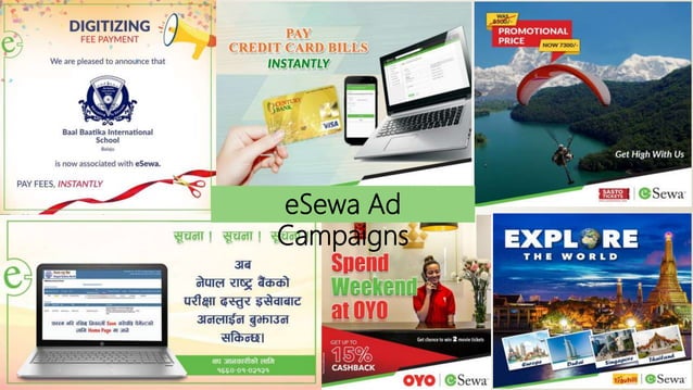 Esewa - Nepal's First Online Payment | PPTX | Credit Cards | Personal Debt
