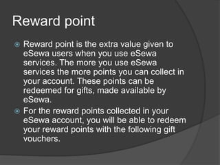 Esewa presentation | PPTX