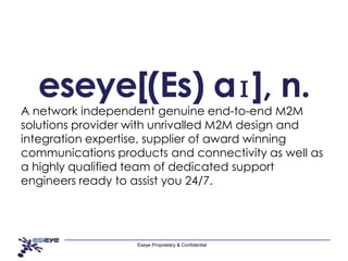 Eseye | PPTX