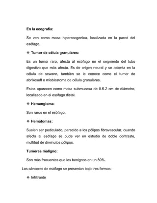 Esófago | DOCX