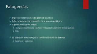Esófago de Barret tratamiento medico y quirurgico.pptx