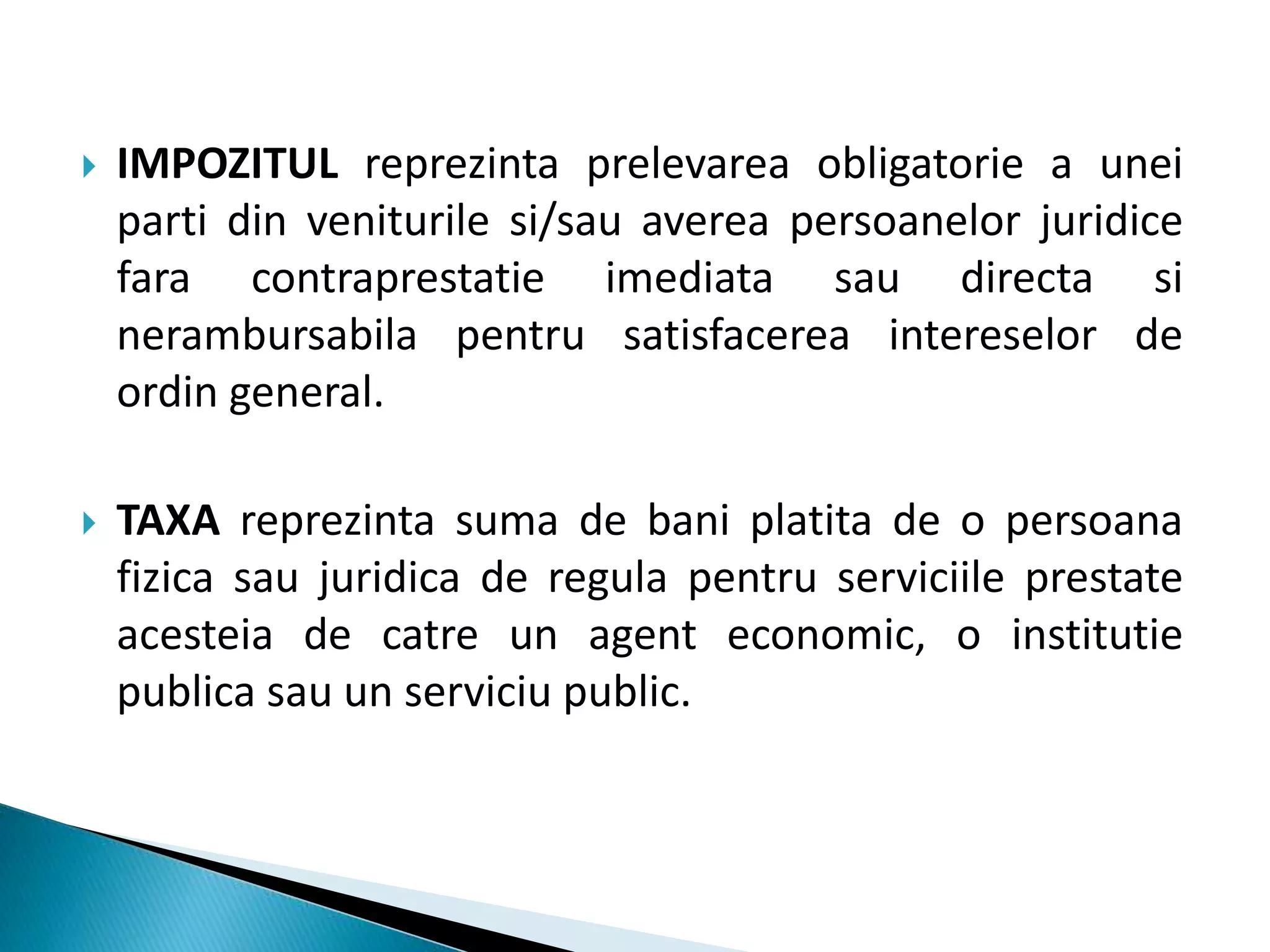 Impozite si taxe | PPT