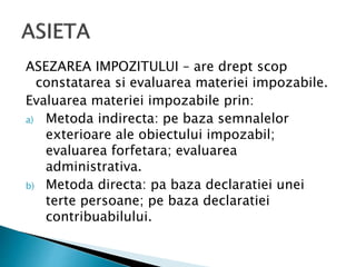 Impozite si taxe | PPT