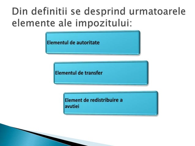 Impozite si taxe | PPT