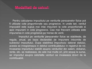 Impozite directe | PPTX