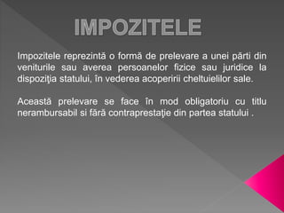 Impozite directe | PPTX