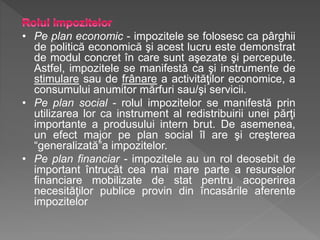 Impozite directe | PPTX
