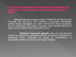 Impozite directe | PPT