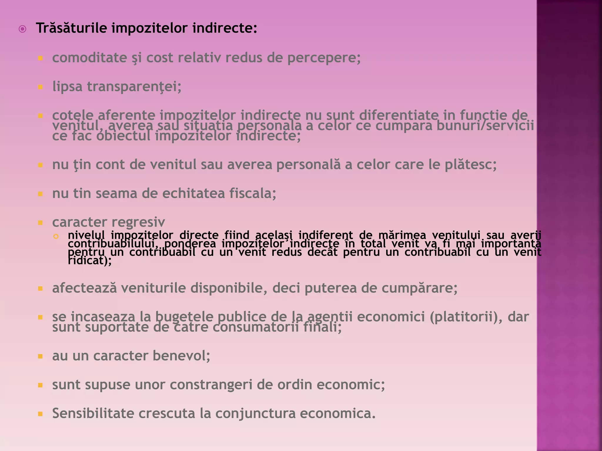 Impozite indirecte | PPT
