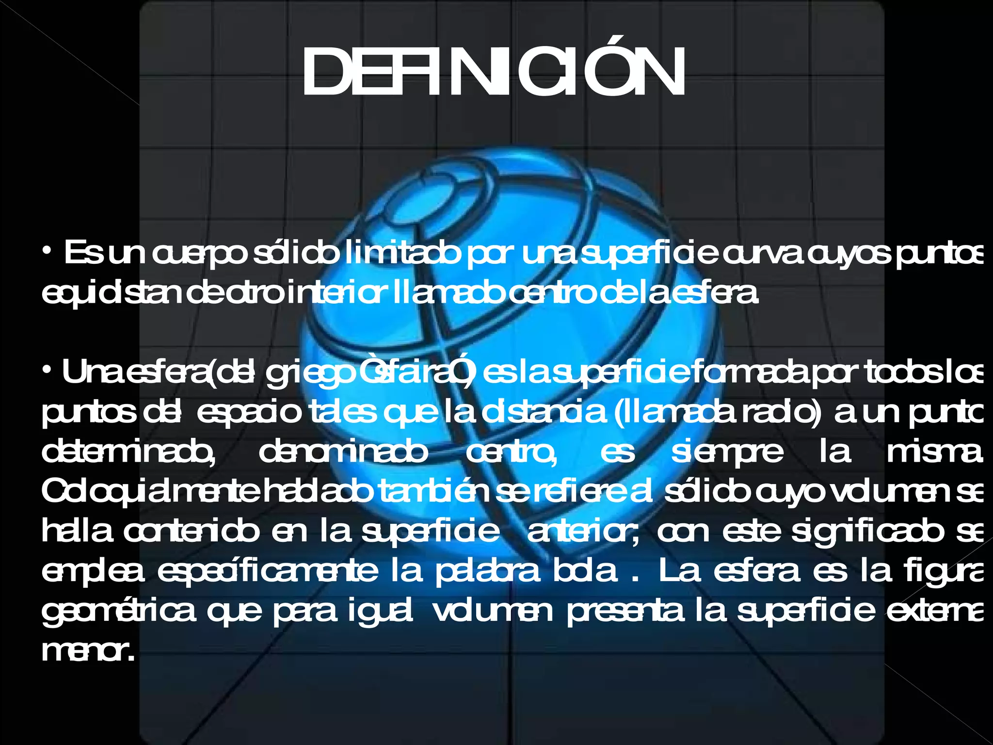 Esfera | PPT