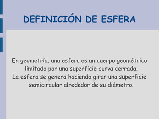 Esfera | PDF