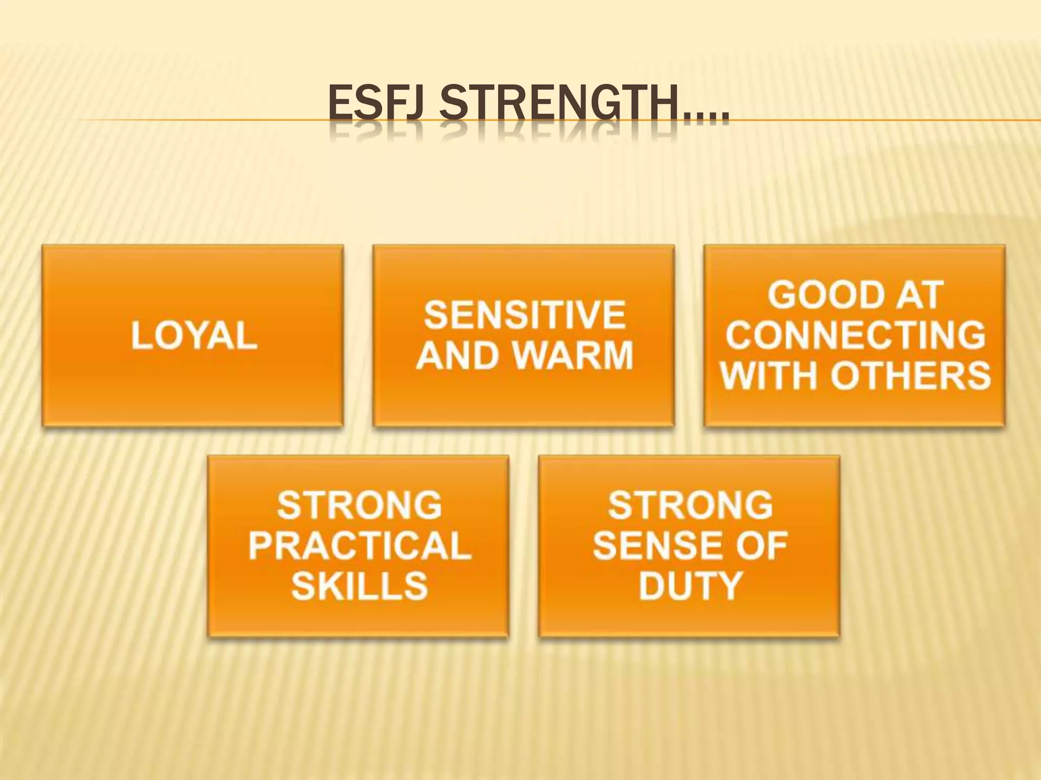 Esfj personality type | PPTX