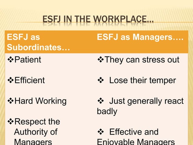 Esfj personality type | PPT