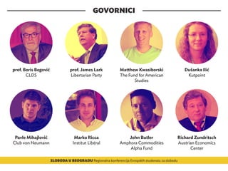 Evropski studenti za slobodu - Regionalna konferencija | PDF | Politics