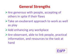 ESFP--The PERFORMER.ppt