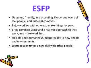 ESFP--The PERFORMER.ppt