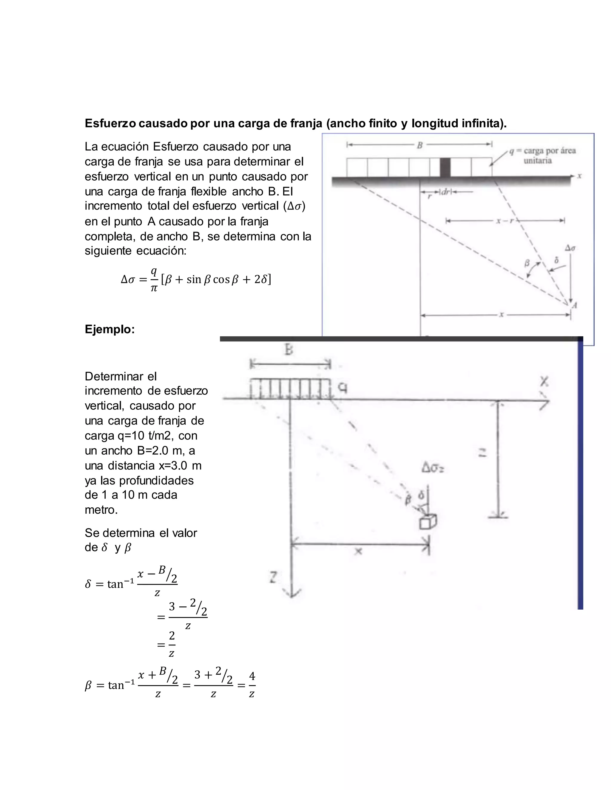 Esfuerzo a diferentes condiciones de presion | DOCX