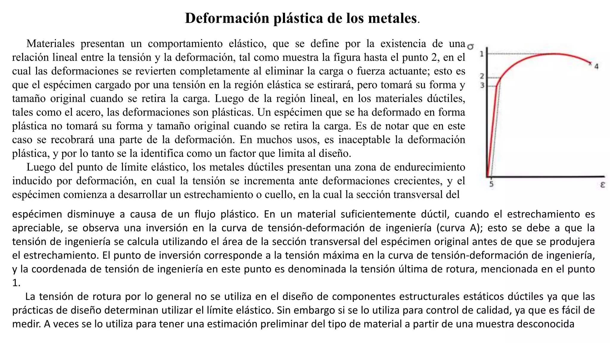 Esfuerzo y deformacion de materiales | PPTX