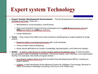 Expert System Full Details | PPT