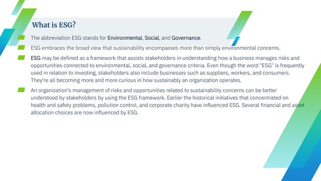 ESG | PDF