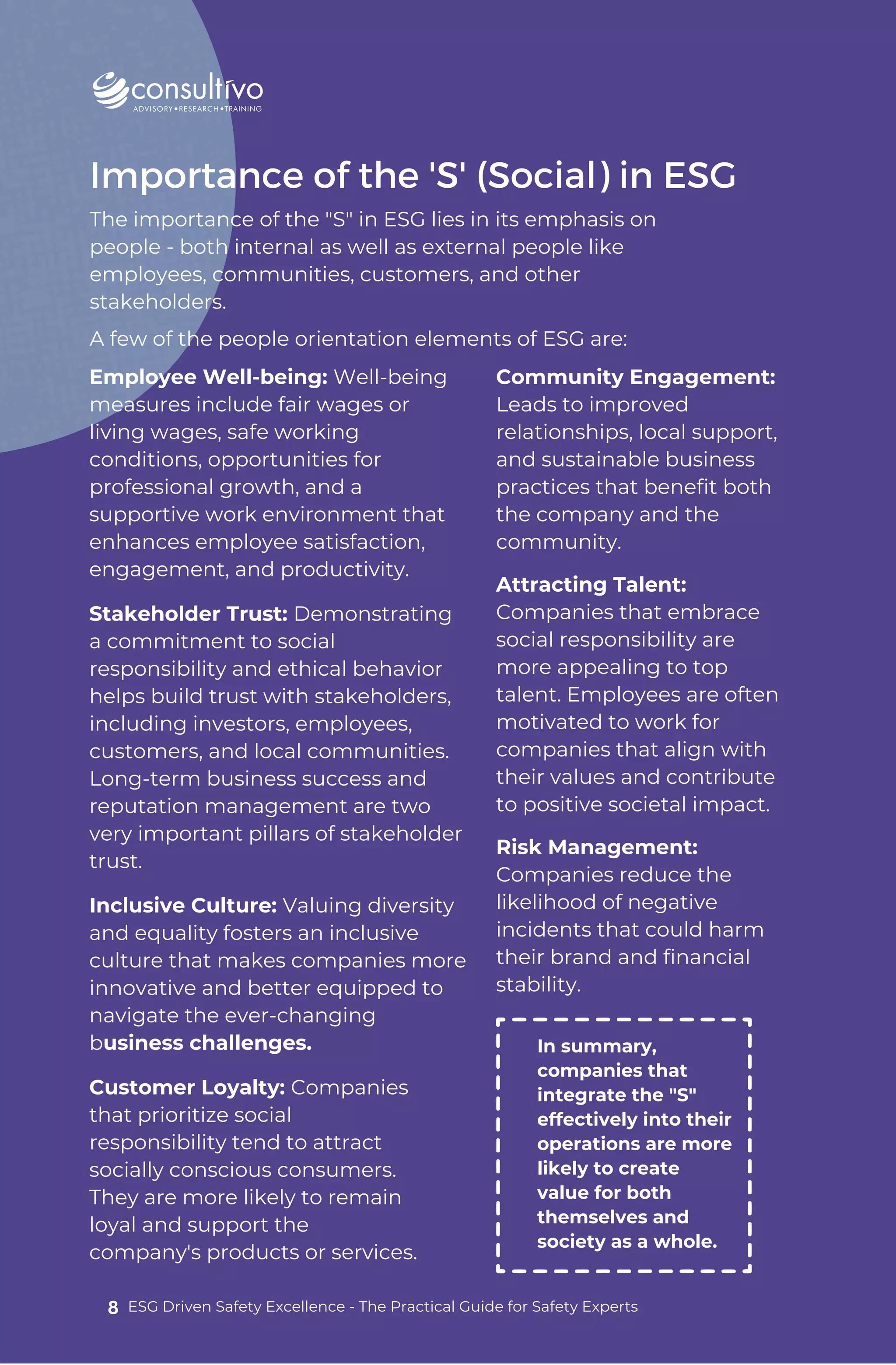 ESG-Driven Safety Excellence - The Practical Guide for Safety Experts ...