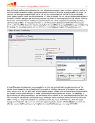 ESG Lab Report - Catalogic Software DPX | PDF | Information Services Industry | Industries