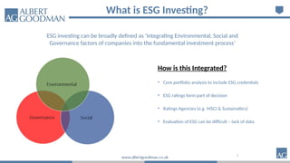 ESG-Presentation. On the changes and and | PPT