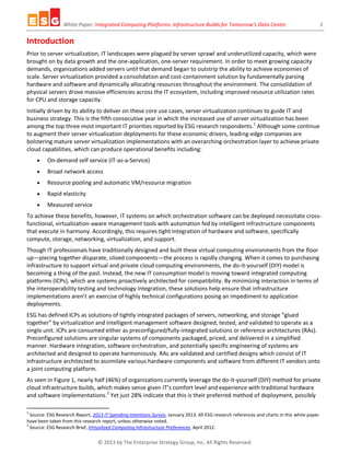 White Paper: Integrated Computing Platforms - Infrastructure Builds for ...