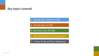 ESG 101 | PDF